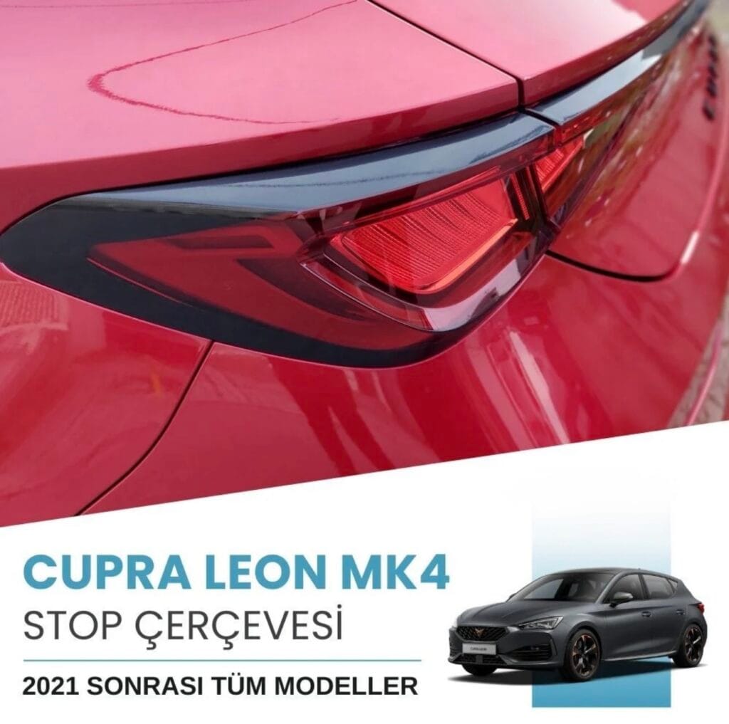 Cupra Leon Mk4 Stop Çerçeve Sticker | VagMarket